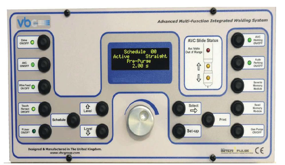 Automatic Weld Controllers - VBC Instrument Engineering Asia Pte Ltd